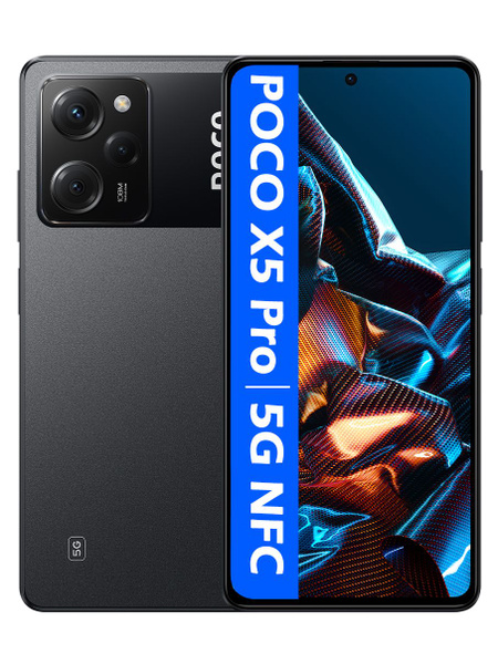 Смартфон Poco X5 Pro 5G 128 ГБ 6 ГБ Черный OLED/AMOLED 2 SIM купить c ...