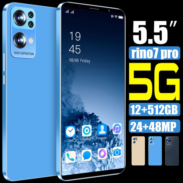 Смартфон Rino7 Pro Smartphone Китайский недорогой телефон Настоящий 5G ...