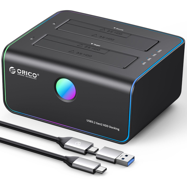 Док-станция для жестких дисков ORICO 8828C3-C Off-line Clone, USB-C 6 ...
