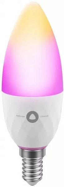 Яндекс Умная лампочка YNDX-00018_E14, 4.7 Вт, Светодиодная, 1 шт. купить на OZON по низкой цене ...