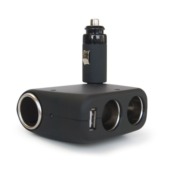 Разветвитель прикуривателя AVS CS311U 12/24V (на 3 выхода + USB) купить c доставкой на OZON по ...
