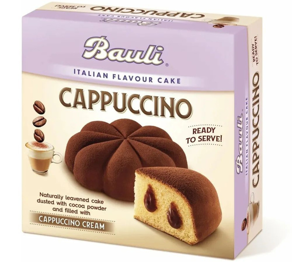Кулич пасхальный (кекс) с кремовой начинкой "Cappuccino", "Bauli" , 400 ...