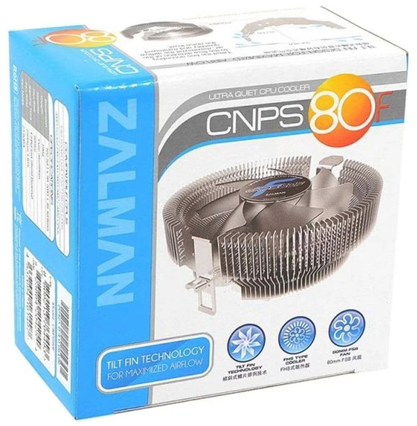 Кулер Zalman CNPS80F универсальный - купить кулер по выгодной цене в ...