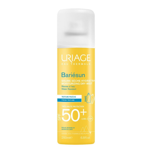URIAGE/УРЬЯЖ Барьесан Сухая солнцезащитная дымка спрей SPF 50+, 200 мл ...