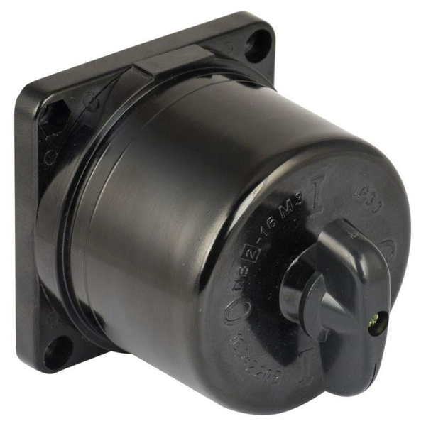 Выключатель пакетный 1-кл. 16А IP30 ПВ2-16 М3 кар. черн., EKF PV-2-16-2 ...