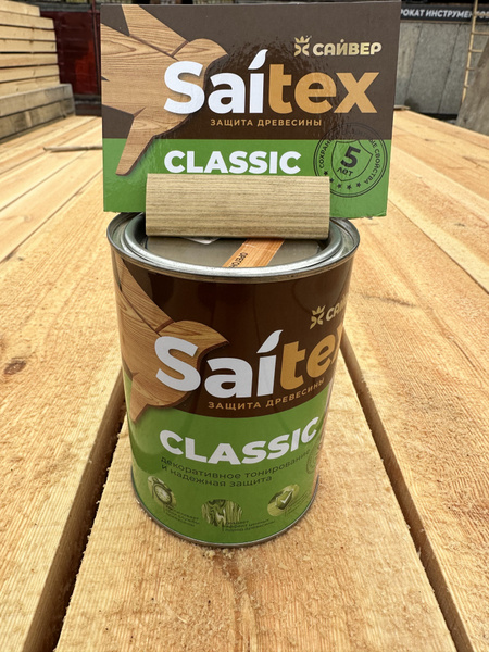 Saitex Classic ДУБ ЕВРОПЕЙСКИЙ (1 л) Деревозащитный состав Сайтекс ...