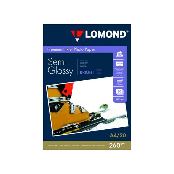 Фотобумага Lomond, 20 листов - купить в интернет-магазине OZON по ...