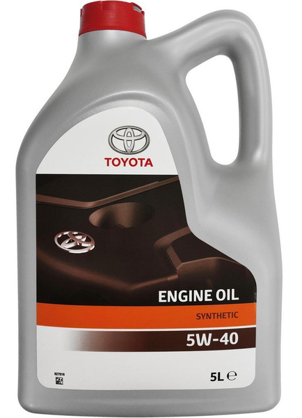 Масло моторное Toyota 5W-40 Синтетическое 5 л купить c доставкой на ...