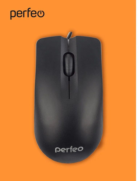 Мышь проводная Perfeo PF-A4492 PF_A4492, черный - купить по выгодной цене в интернет-магазине ...