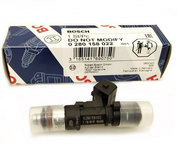 Топливная форсунка BOSCH 028 0158 022 ВАЗ-2112, 2110,1118,21124, Калина ...