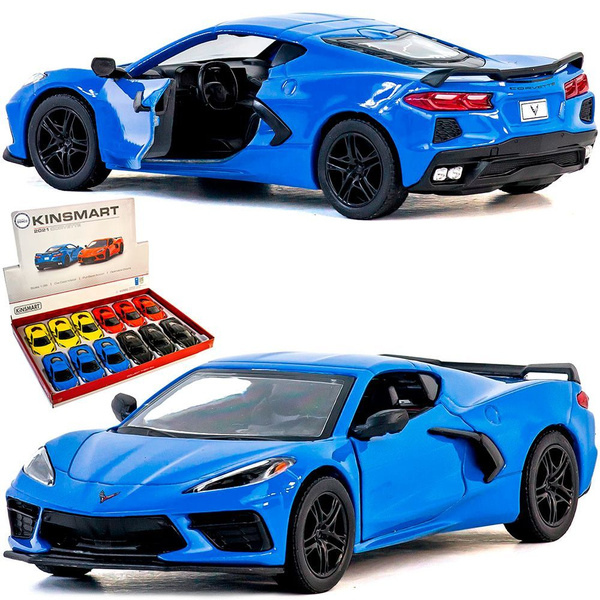 Машинка игрушка детская 1:36 2021 Chevrolet Corvette Stingray C8 ...