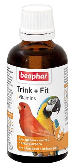 Beaphar "Trink + Fit" Витамины для птиц флакон, 50 мл купить на OZON по ...