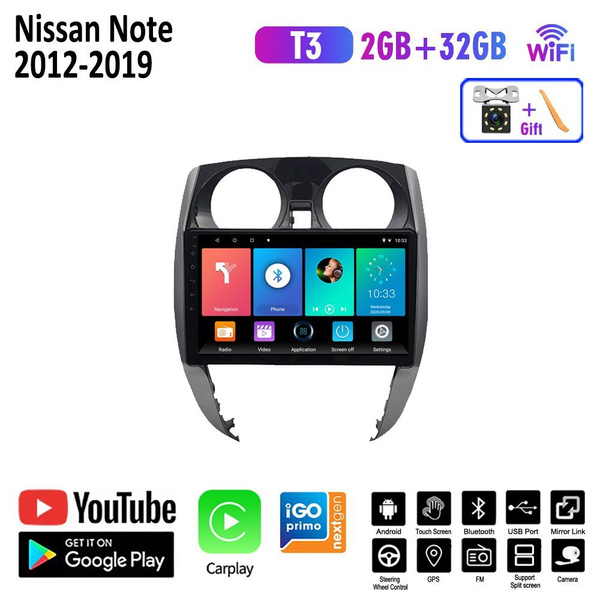 Автомагнитола 2 дин Андроид,2+32Гб,Ниссан Ноут/Nissan Note 2012-2019 ...