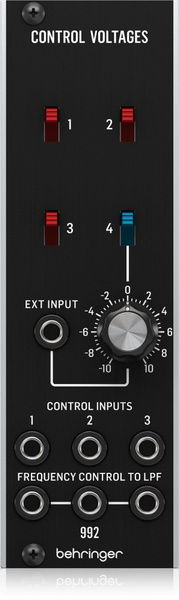 Behringer 992 CONTROL VOLTAGES модуль синтезатора: модуль CV ...