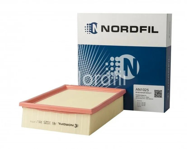 Фильтр воздушный NORDFIL Фильтр воздушный BMW 3 (E36, E46) 90-, 5 (E39 ...