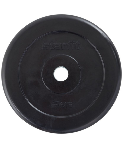 Диск обрезиненный BB-202 d26 мм, черный, 5 кг - купить в интернет ...