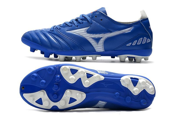 Сороконожки для футбола Mizuno, 42, лазурно-серый - купить по выгодной ...