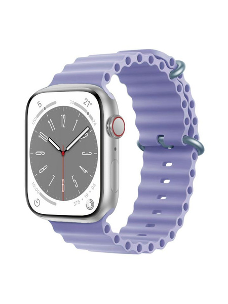 Силиконовый ремешок для Apple Watch 38 мм, 40, 41 mm браслет на эпл ...
