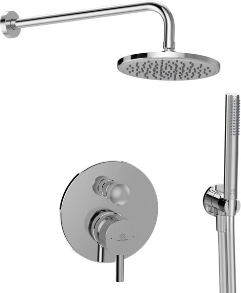 Душевой комплект Ideal Standard Cerafine BD192AA с верхним душем ...