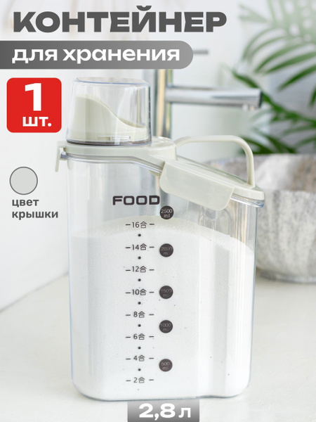 Характеристики White estate HOME Контейнер для стирального порошка ...