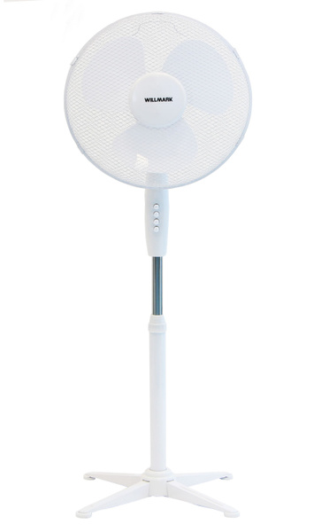 Вентилятор напольный Willmark WSF-41W, 40 Вт, 3 скоростных режима, регулировка высоты и угла ...