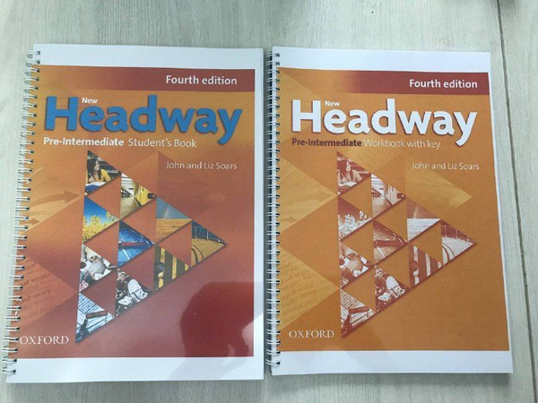 New Headway (4th Edition) Pre-Intermediate Student's Book и workbook ...