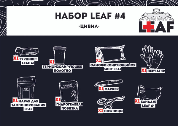 Набор для выживания Проект Leaf LEAF-SET4 - купить по низким ценам в интернет-магазине OZON ...