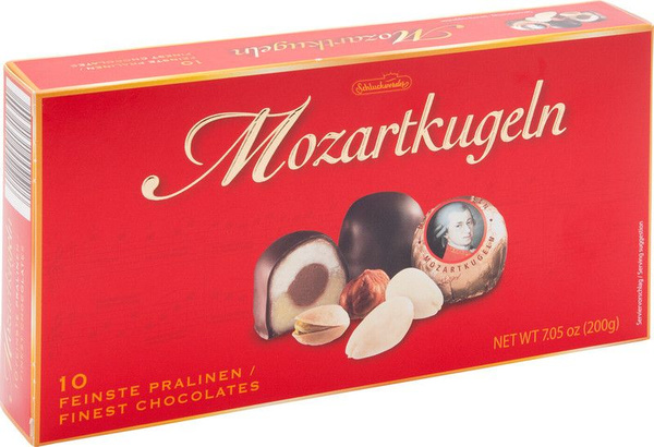Конфеты Schluckwerder Моцарт шоколадные, 200г - купить с доставкой по ...