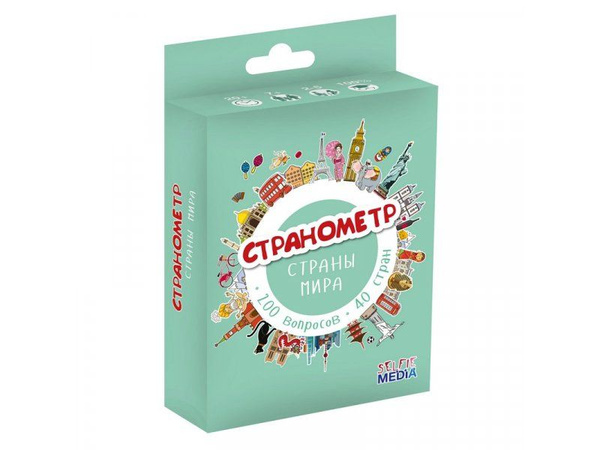Игра настольная Selfie media, Странометр: Страны мира - купить с ...