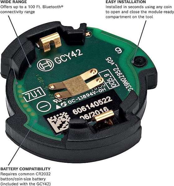 Bosch Беспроводной модуль Bluetooth GCY 42, Инструментальная ...