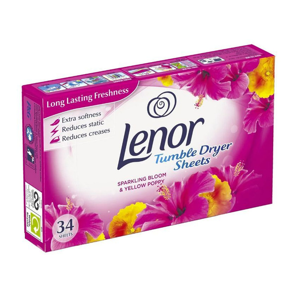 Lenor ароматизированные салфетки для сушки белья, салфетки кондиционер ...