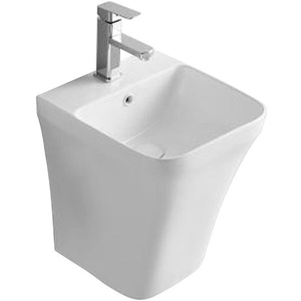 Раковина CeramaLux 500P, белый купить по доступной цене с доставкой в интернет-магазине OZON ...