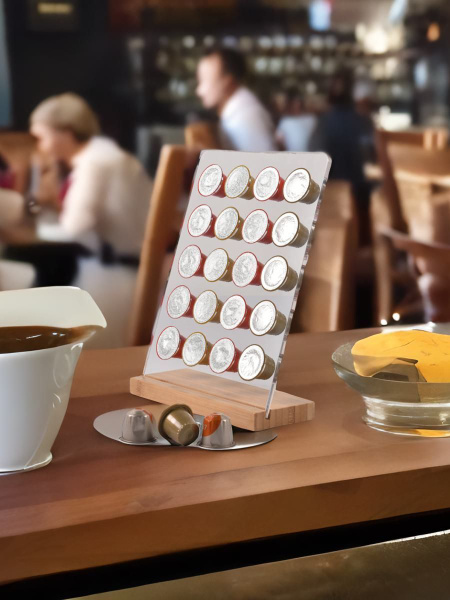 Держатель подставка органайзер для кофейных капсул Nespresso 20 капсул ...