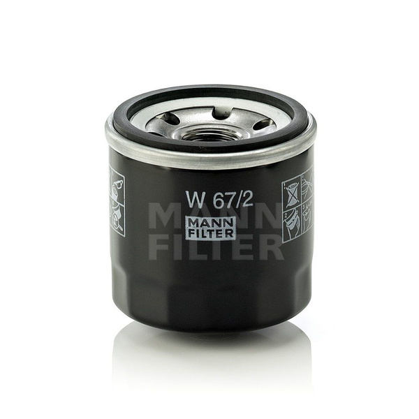 Фильтр масляный MANN FILTER W672;W 67/2 - купить по выгодным ценам в интернет-магазине OZON ...