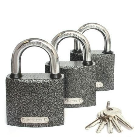 Замки НАВЕСНЫЕ PD-01-63 Apecs комплект (3 замка+5ключей) - купить по ...