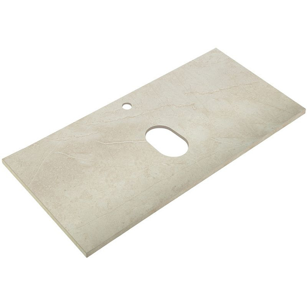 Столешница под раковину BelBagno 100 KEP-100-MCO Marmo Crema Opaco ...