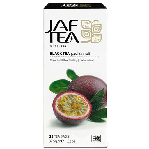 Чай цейлонский JAF TEA "Passion Fruit" чёрный с маракуйей, 25 пак ...