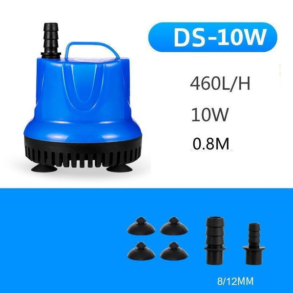 Погружной водяной насос, мини-фонтан, помпа для аквариума, пруда 10 Вт ...
