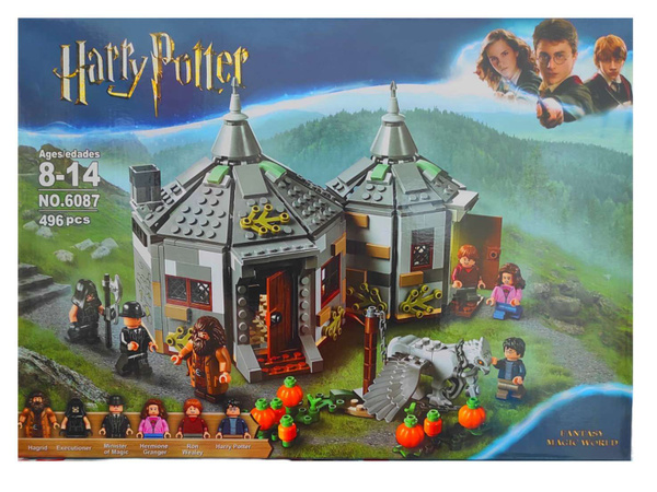 Конструктор Harry Potter 6087 "Хижина Хагрида: спасение Клювокрыла" 496 деталей (Гарри Поттер ...