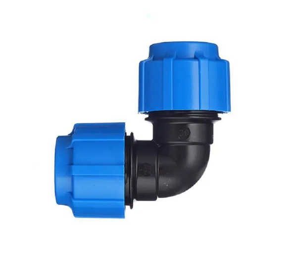 Угол 90 (отвод) ПНД переходной разборный компрессионный D32 мм Атлант 4 ...