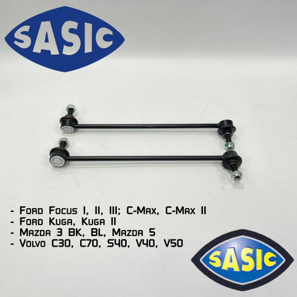 Передние стойки стабилизатора Sasic для Ford Focus 1, 2, 3 C-Max Kuga 1 ...