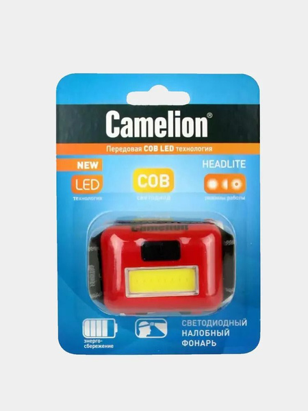 Camelion Налобный фонарь - купить с доставкой по выгодным ценам в ...
