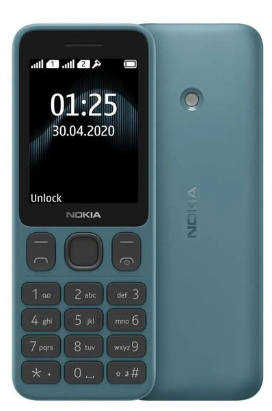Мобильный телефон Nokia 125 TA-1253 Dual Sim, 2.4" 320x240 TN, 2-Sim ...