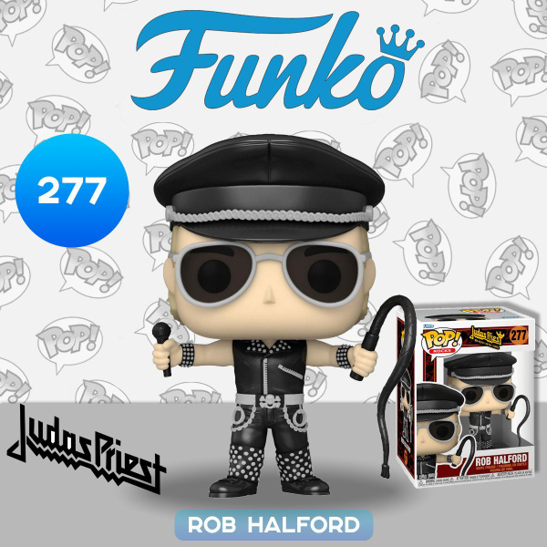 Фигурка Funko POP! Rocks Judas Priest Rob Halford (277) 64058 / Фигурка ...