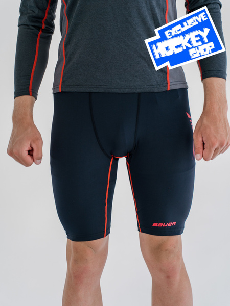 Белье хоккейное BAUER (шорты) BAUER S17 CORE COMPRESSION BL SHORT SR ...