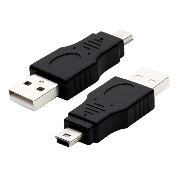 Адаптер переходник USB (M) to miniUSB (M) - купить с доставкой по ...