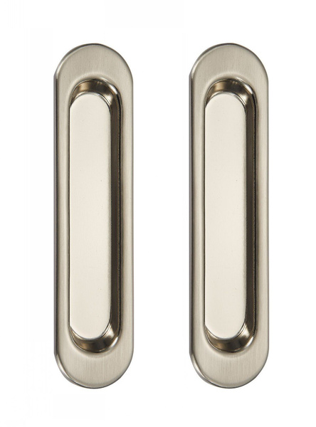 Ручки купе (для раздвижных дверей) Vantage SDH-01 SN матовый никель (2шт в комплекте) купить на ...