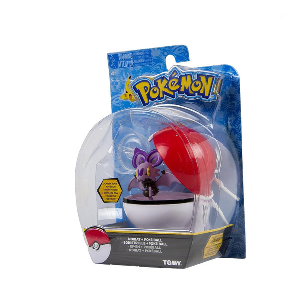 Игровой набор с фигуркой Pokemon - Noibat + Poke Ball / Покебол ...
