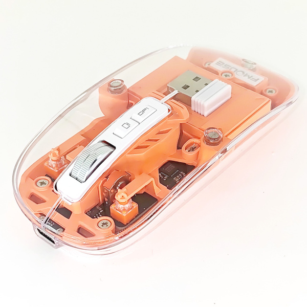 Вопросы и ответы о FMOUSE Мышь беспроводная Прозрачная Wi-Fi 2.4Ггц ...