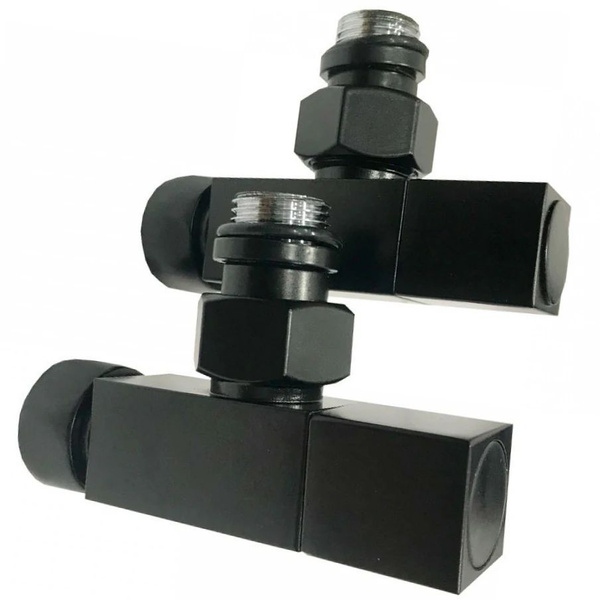 Вентиль запорный угловой (американка) квадратный 3/4" - 1/2" г/ш SG ...
